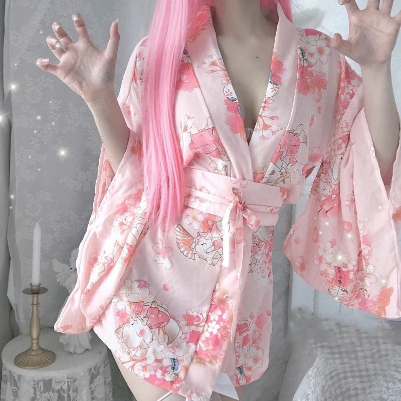Kimono de flor de cerezo – La Voire Moda